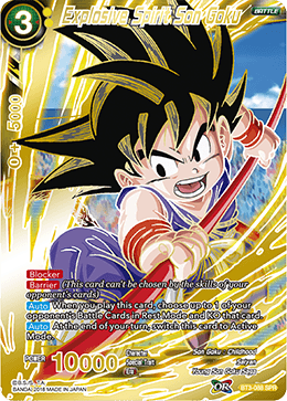 Dragon Ball Super TCG | SPR - Alternate BT3-088 Explosive Spirit Son Goku – DBZ Exchange