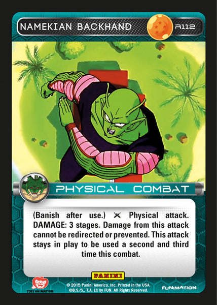 R112 Namekian Backhand – DBZ Exchange