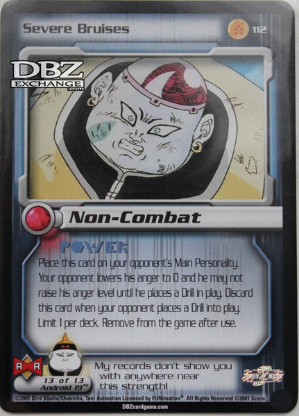 Retro DBZ CCG | 112 Severe Bruises – DBZ Exchange