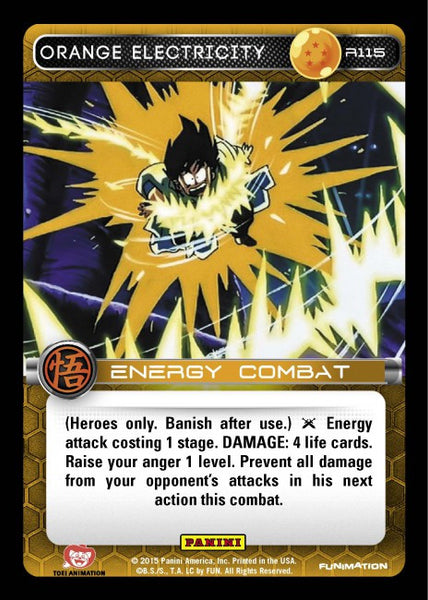 R115 Orange Electricity – DBZ Exchange