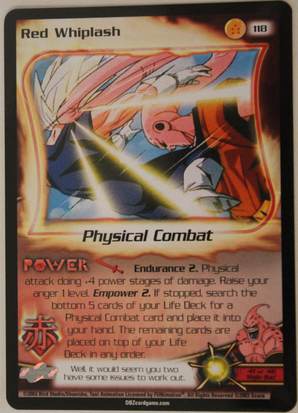 DBZ CCG | 118 Red Whiplash – DBZ Exchange