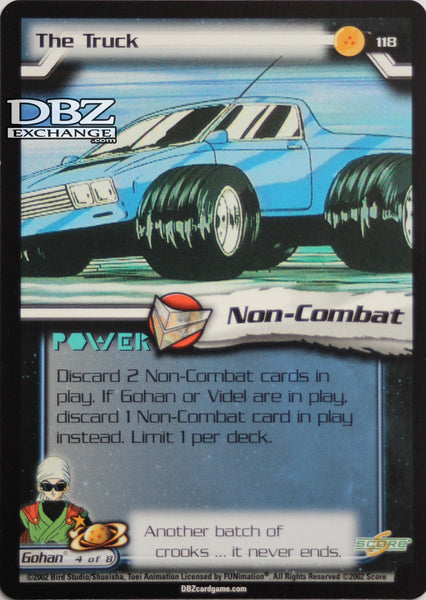 Retro DBZ CCG | 118 The Truck – DBZ Exchange