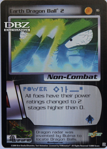 Retro DBZ CCG | 16 Earth Dragon Ball 2 – DBZ Exchange