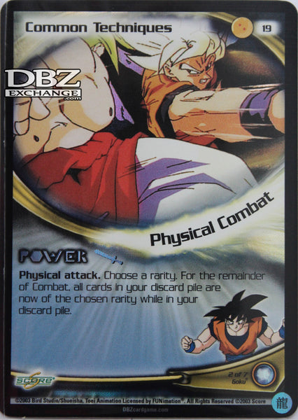 DBZ CCG | 19 Common Techniques – DBZ Exchange