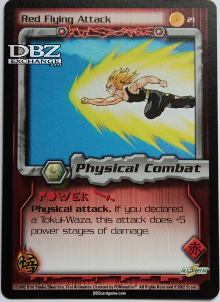 Retro DBZ CCG | 21 Red Flying Attack – DBZ Exchange
