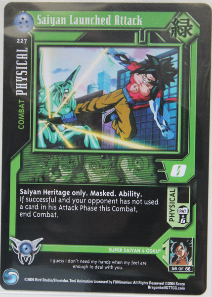 227 Saiyan Launched Attack – DBZ Exchange