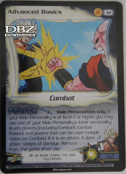 Retro DBZ CCG | 32 Advanced Basics – DBZ Exchange