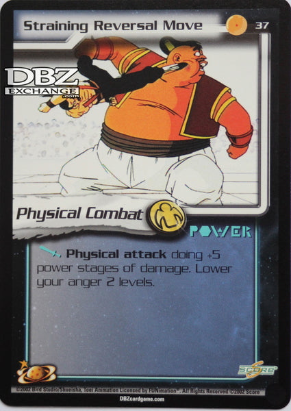 Retro DBZ CCG | 37 Straining Reversal Move – DBZ Exchange