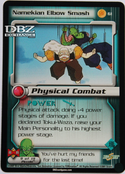 Retro DBZ CCG | 61 Namekian Elbow Smash – DBZ Exchange