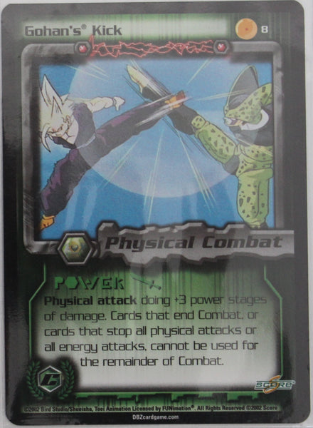 Retro DBZ CCG | 8 Gohan's Kick – DBZ Exchange
