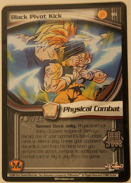 DBZ CCG | 95 Black Pivot Kick – DBZ Exchange