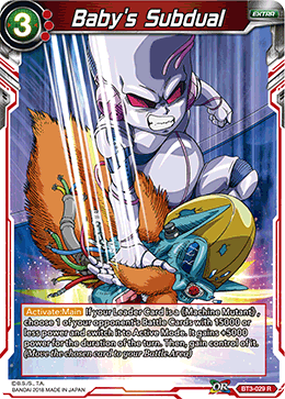 Dragon Ball Super TCG | BT3-029 Baby's Subdual – DBZ Exchange