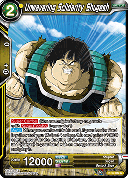 Dragon Ball Super TCG | BT3-100 Unwavering Solidarity Shugesh – DBZ ...
