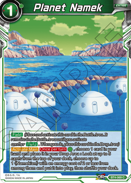 Dragon Ball Super TCG | BT4-069 Planet Namek – DBZ Exchange