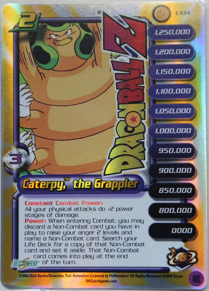 DBZ CCG | CA14 Caterpy the Grappler Lv2 Personality – DBZ Exchange