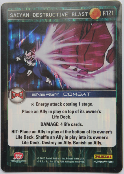 DBZ CCG | R121 Saiyan Destructive Blast – DBZ Exchange