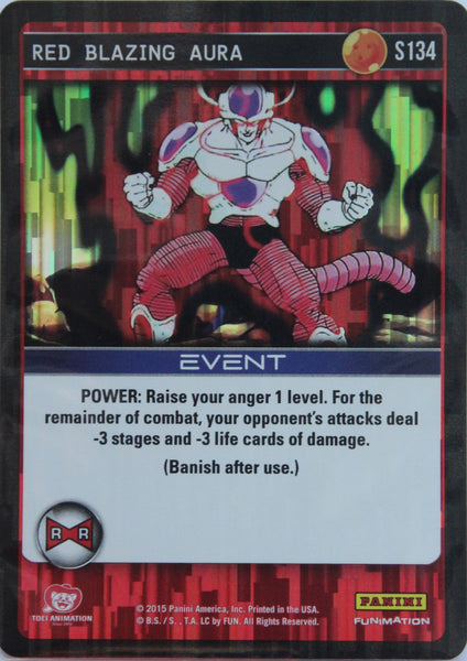 DBZ CCG | S134 Red Blazing Aura – DBZ Exchange