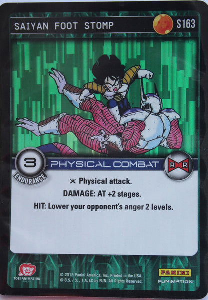 DBZ CCG | S163 Saiyan Foot Stomp – DBZ Exchange