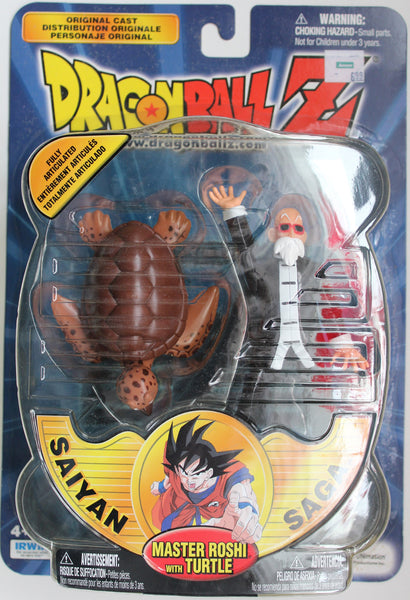 Fully Articulated - Saiyan Saga - Master Roshi with Turtle – DBZ Exchange