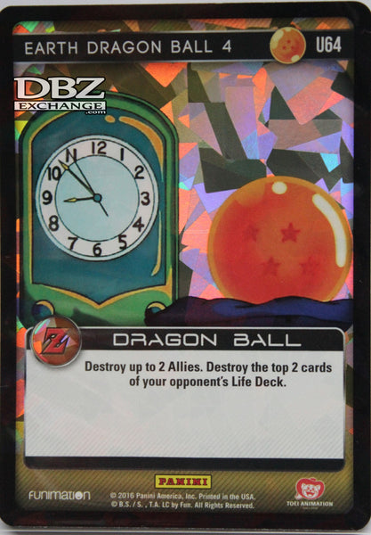 DBZ CCG | U64 Earth Dragon Ball 4 – DBZ Exchange
