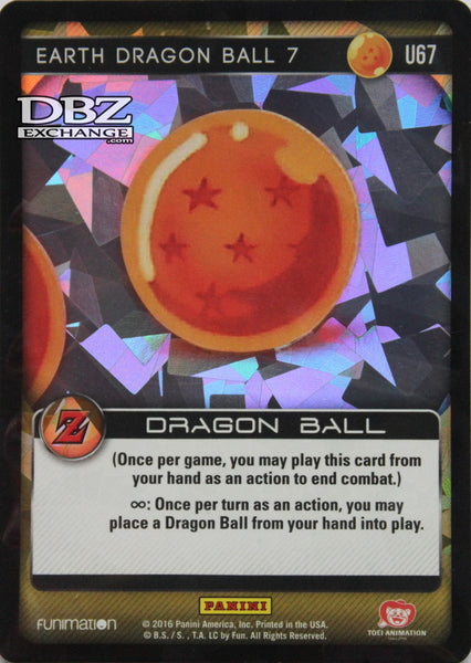 DBZ CCG | U67 Earth Dragon Ball 7 – DBZ Exchange