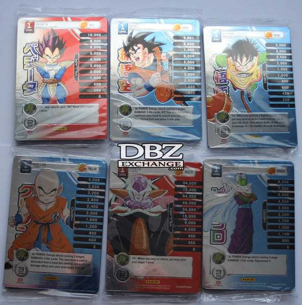 DBZ CCG | All Six Base Set Deck Packs – DBZ Exchange