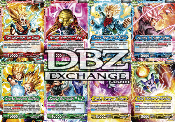 Dragon Ball Super TCG | Leader Uncommon Set - Union Force (B02) – DBZ ...