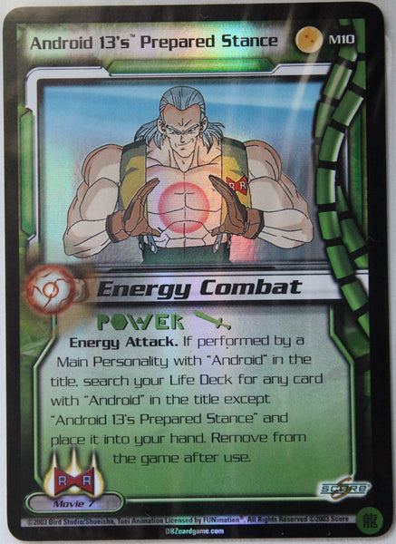 DBZ CCG | M10 Android 13's Prepared Stance – DBZ Exchange