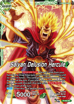 Dragon Ball Super TCG | P-045 Hercule - Saiyan Delusion Hercule – DBZ ...