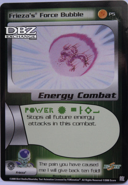 Retro DBZ CCG | P5 Frieza's Force Bubble – DBZ Exchange