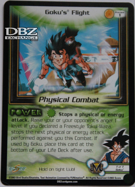 Retro DBZ CCG | Preview 1 Goku's Flight – DBZ Exchange