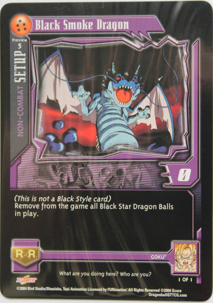 DBGT CCG | Preview 5 Black Smoke Dragon – DBZ Exchange