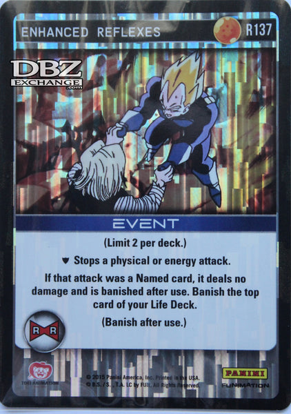 DBZ CCG | R137 Enhanced Reflexes – DBZ Exchange