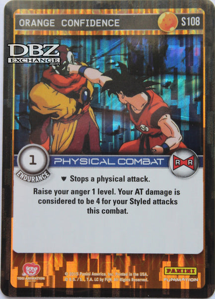 DBZ CCG | S108 Orange Confidence – DBZ Exchange
