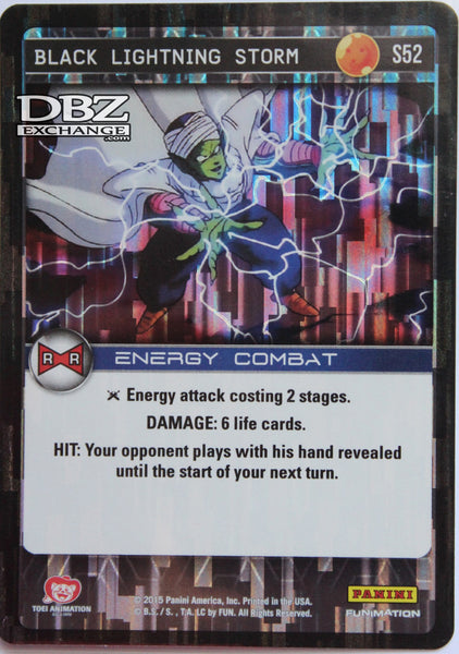 DBZ CCG | S52 Black Lightning Storm – DBZ Exchange