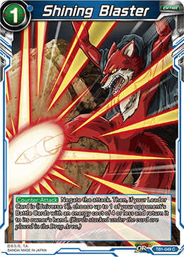 Dragon Ball Super TCG | TB1-049 Shining Blaster – DBZ Exchange