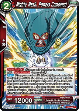 Dragon Ball Super TCG | TB2-008 Mighty Mask, Powers Combined – DBZ Exchange