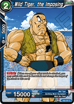 Dragon Ball Super TCG | TB2-031 Wild Tiger, the Imposing – DBZ Exchange