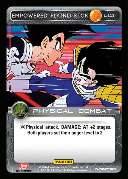 U111 Empowered Flying Kick – DBZ Exchange